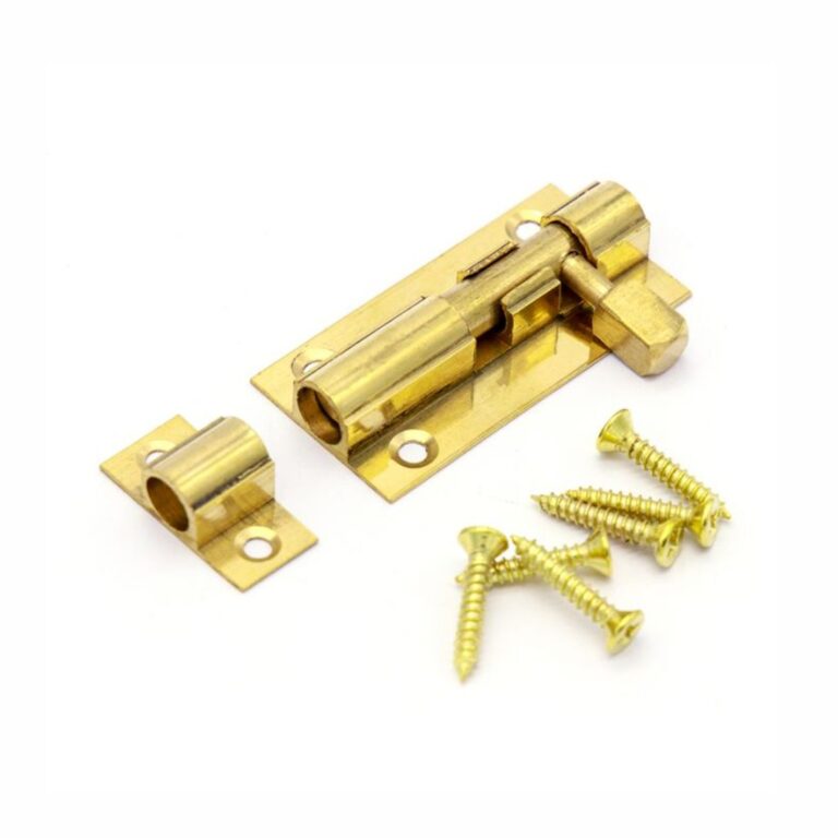 Barrel Bolt Brass Straight (Various Sizes) | Alberton Hardware Online Store